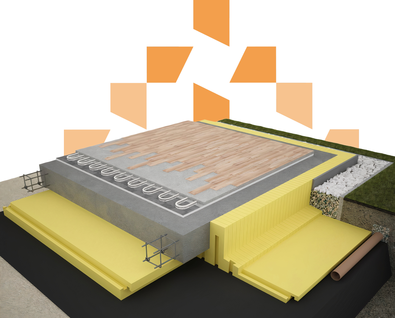 Passive Slab – Low Energy Passivhaus insulated foundation slabs